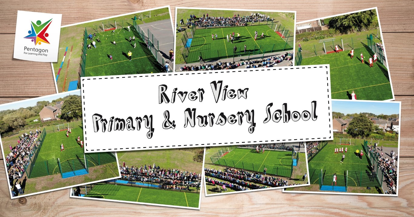River View Primary's Multi Use Games Area | Pentagon Play